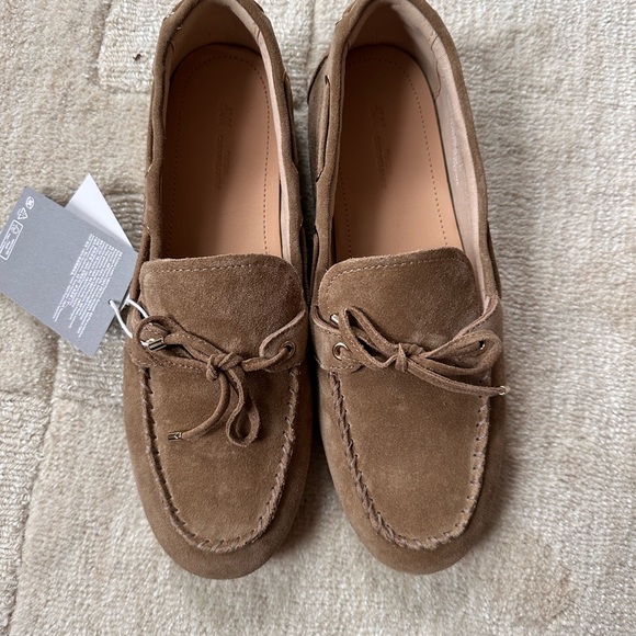 H&M | Shoes | Hm Tan Boat Shoes | Poshmark
